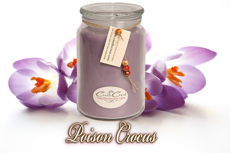 poison crocus copy | Candle Crest Soy Candles Inc
