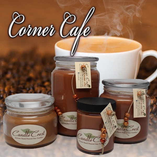Corner Cafe Soy Candles | Candle Crest Soy Candles Inc
