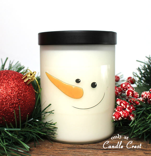 Snowman Candles | Candle Crest Soy Candles Inc