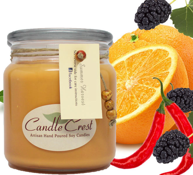 Summer Harvest Candles | Candle Crest Soy Candles Inc