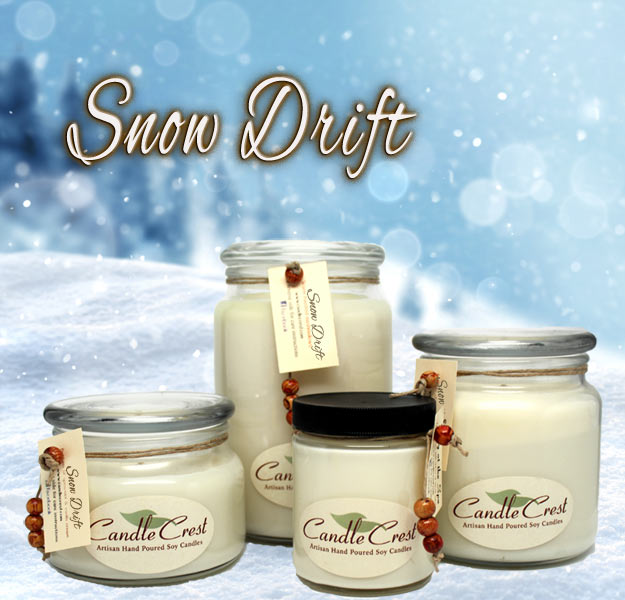 Snow Drift Soy Candles | Candle Crest Soy Candles Inc