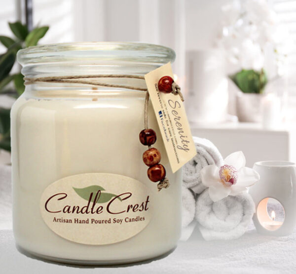Serenity Soy Candles | Candle Crest Soy Candles Inc
