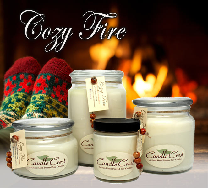Cozy Fire Candles | Candle Crest Soy Candles Inc