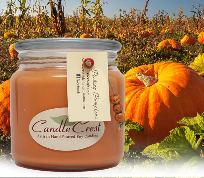 Picking Pumpkins Candles | Candle Crest Soy Candles Inc