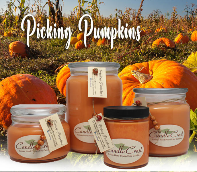 Picking Pumpkins Candles | Candle Crest Soy Candles Inc